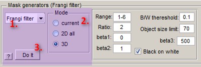 Mask Generators panel