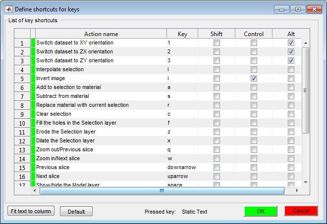 Microscopy Image Browser Preferences